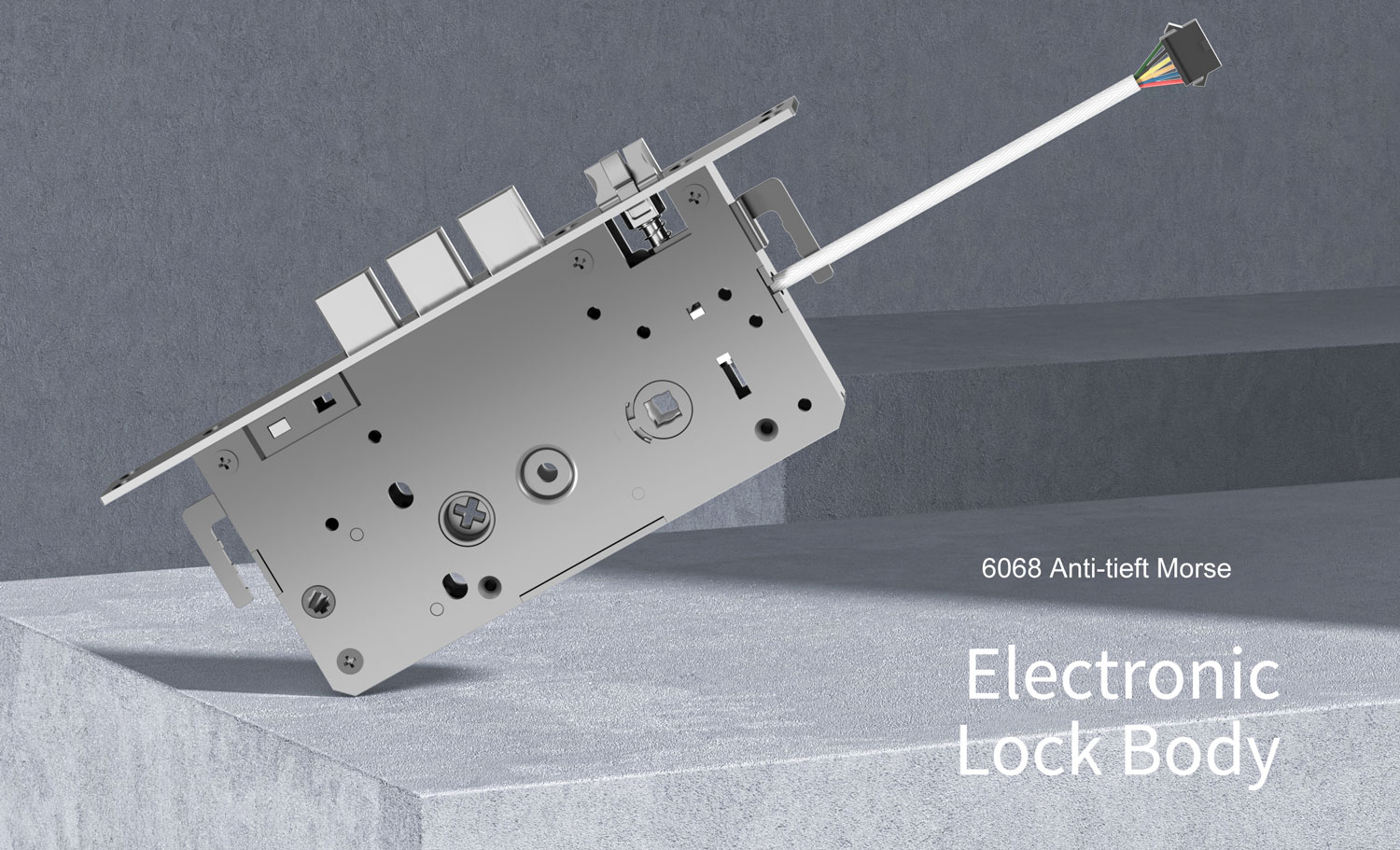 Anti-thieft 6068 Mortise Electronic Smart Lock Body - JCSMARTS