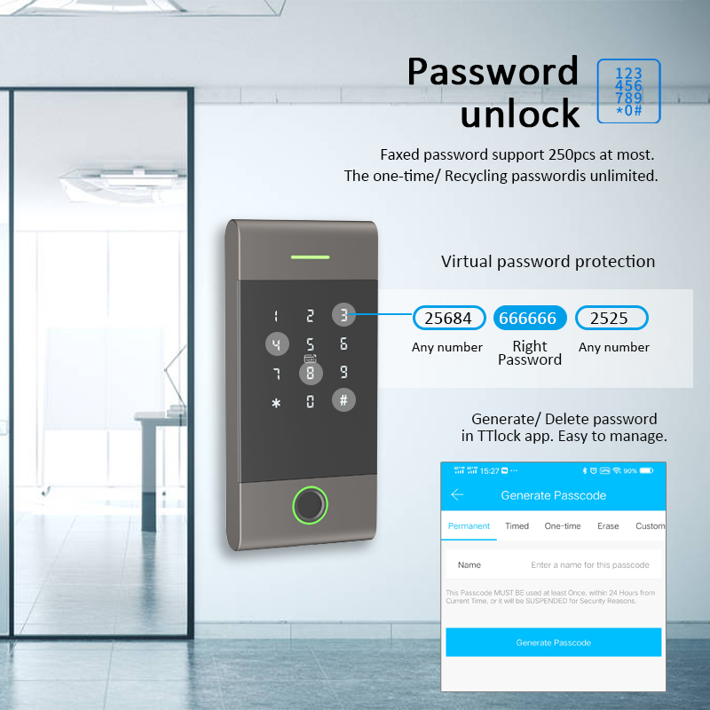 JCBL712 TTlock Access Reader - JCSMARTS